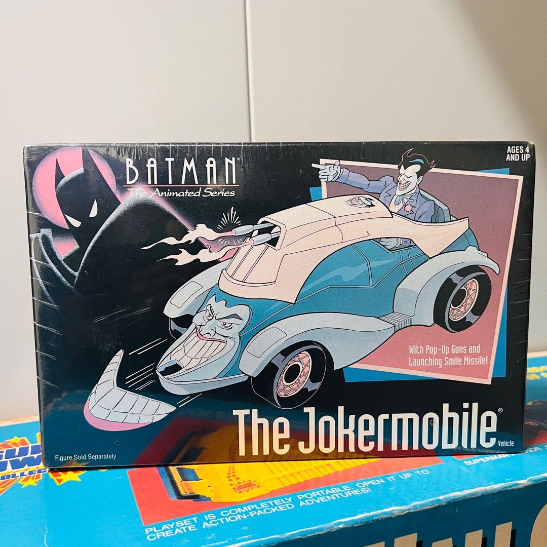 Batman Animated Series Jokermobile Kenner, Hobbies & Toys, Toys & Games ...