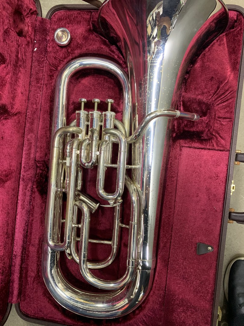 BESSON EUPHONIUM WITH CASE, Hobbies & Toys, Music & Media, Musical ...
