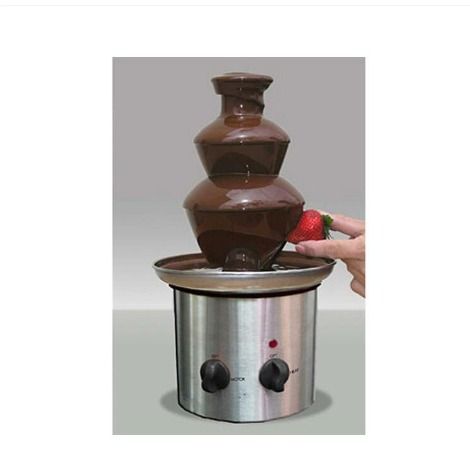 Big Chocolate Fountain Chocolate Waterfall Melting Machine Stainless ...