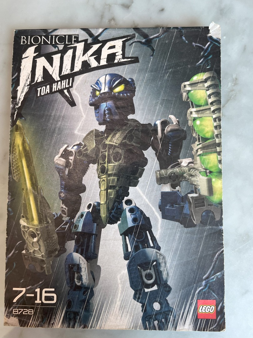 Bionicle Inika Toa Hahli set 8728, Hobbies & Toys, Toys & Games on ...