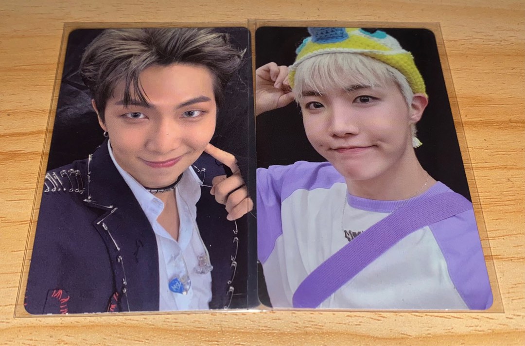 bts namjoon/rm map of the soul mots on:e one & hoseok/j-hope sowoozoo swz dvd digital code ...