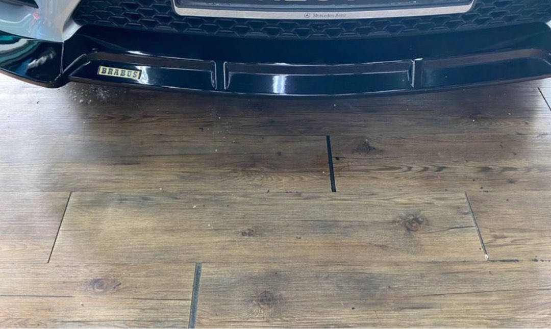 C-class w205 c200 c300 2019-2020 facelift model brabus front lip(used ...