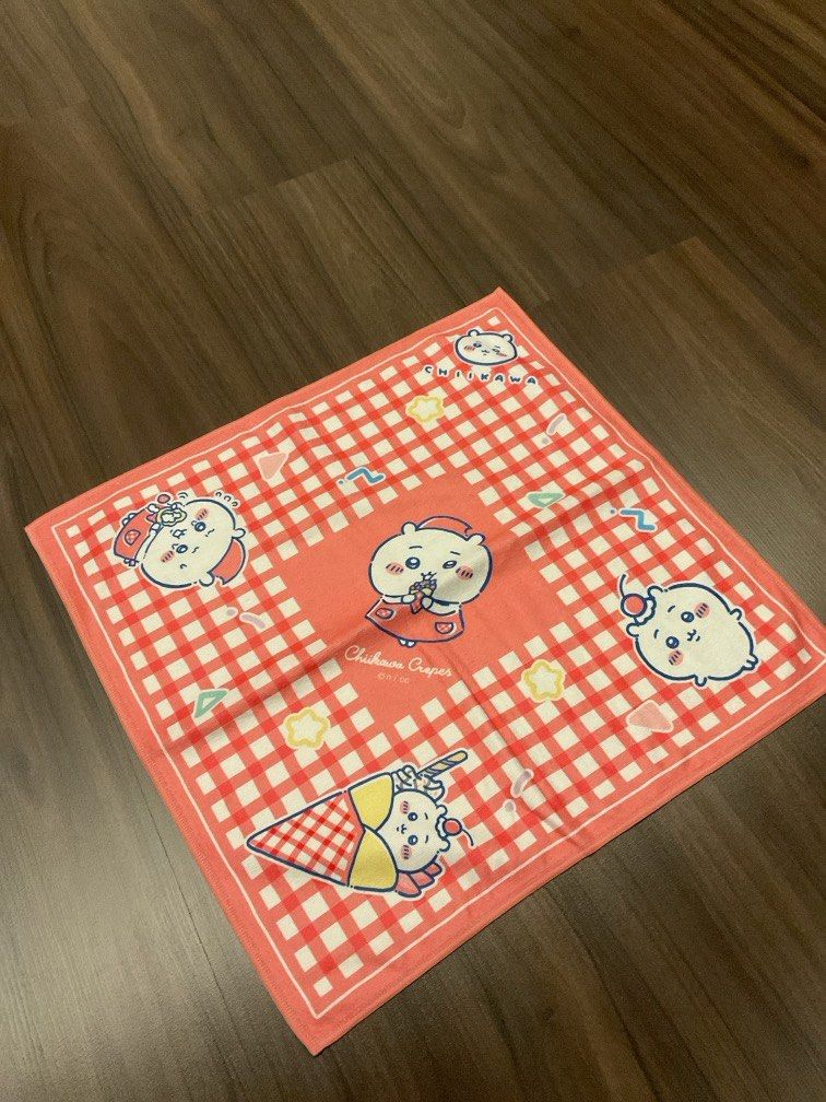 Chiikawa crepes face towel, Furniture & Home Living, Bedding & Towels ...