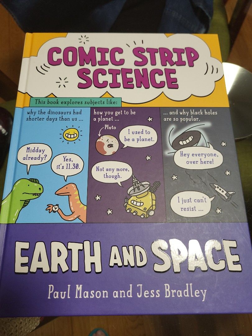 Comic strip science, 興趣及遊戲, 書本 & 文具, 兒童書籍 - Carousell