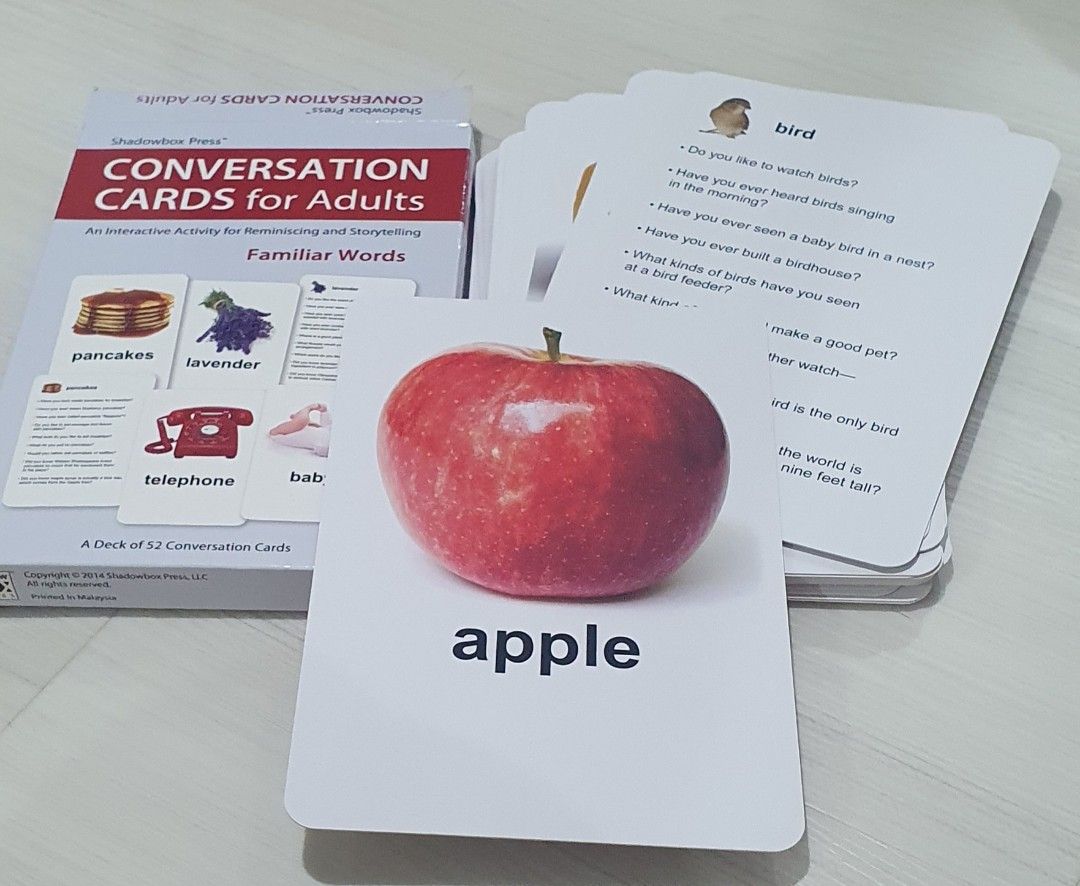Conversation Cards for Adults, Hobbies & Toys, Books & Magazines ...