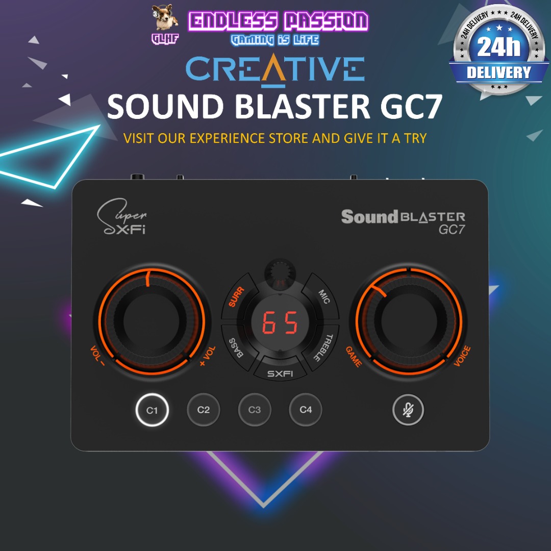 Creative Sound Blaster GC7 Game Streaming DAC on Carousell