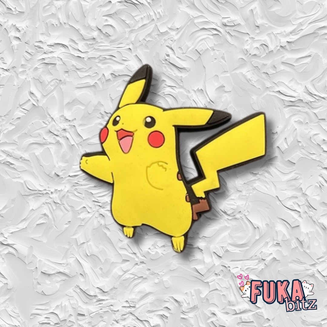 Crocs Jibbitz X Pokemon - Pikachu, Fesyen Wanita, Aksesoris di Carousell