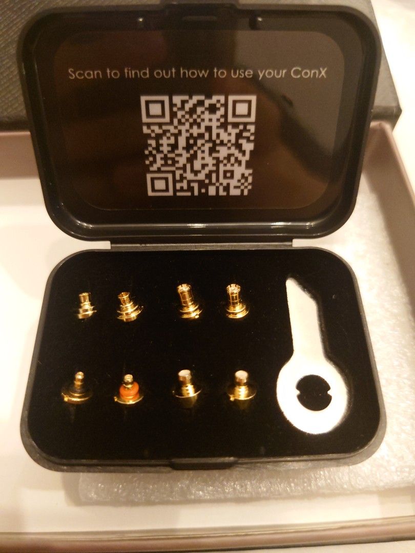 Cross Lambda Stardust and Palladium Dimension custom iem cable ciem dap, Audio, Earphones on ...