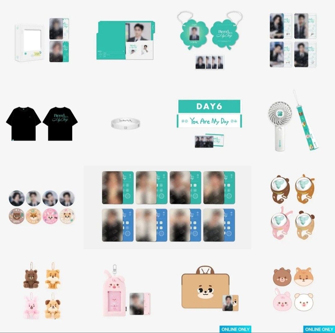 DAY6 3RD FANMEETING 'I NEED MY DAY' OFFICIAL MERCH PO, Hobbies & Toys ...