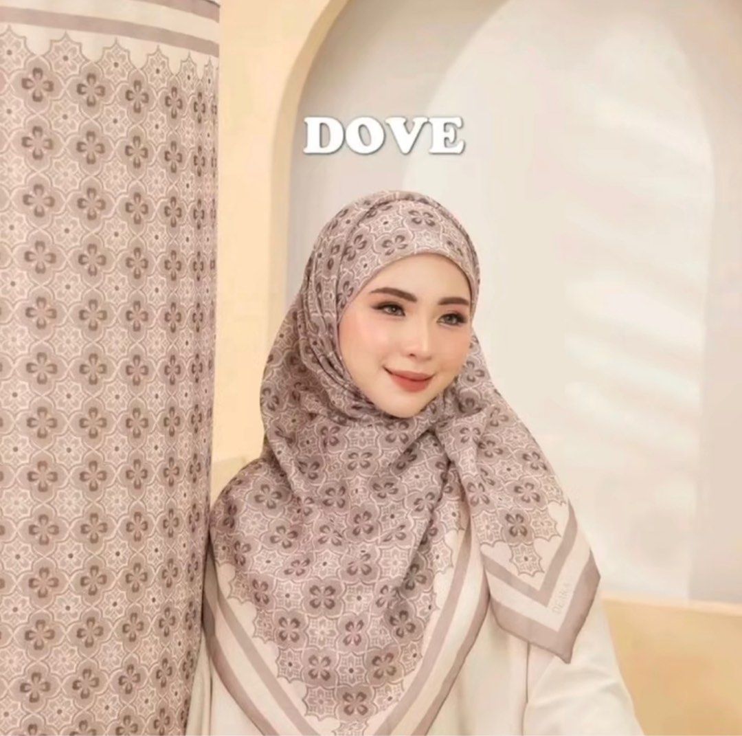 Deara Amber Code Dove, Women's Fashion, Muslimah Fashion, Hijabs on ...