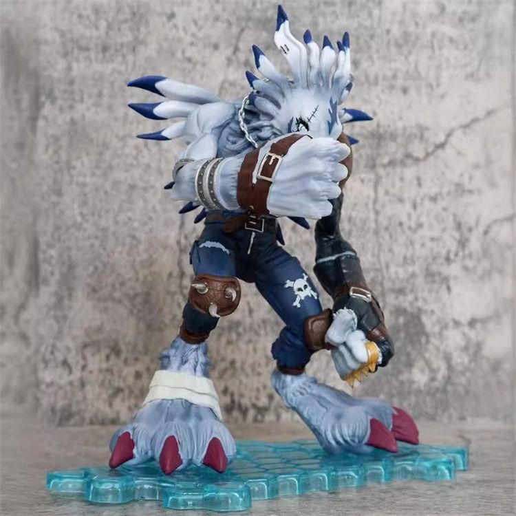 Digimon WereGarurumon PVC Figure Statue Garurumon wargreymon ...