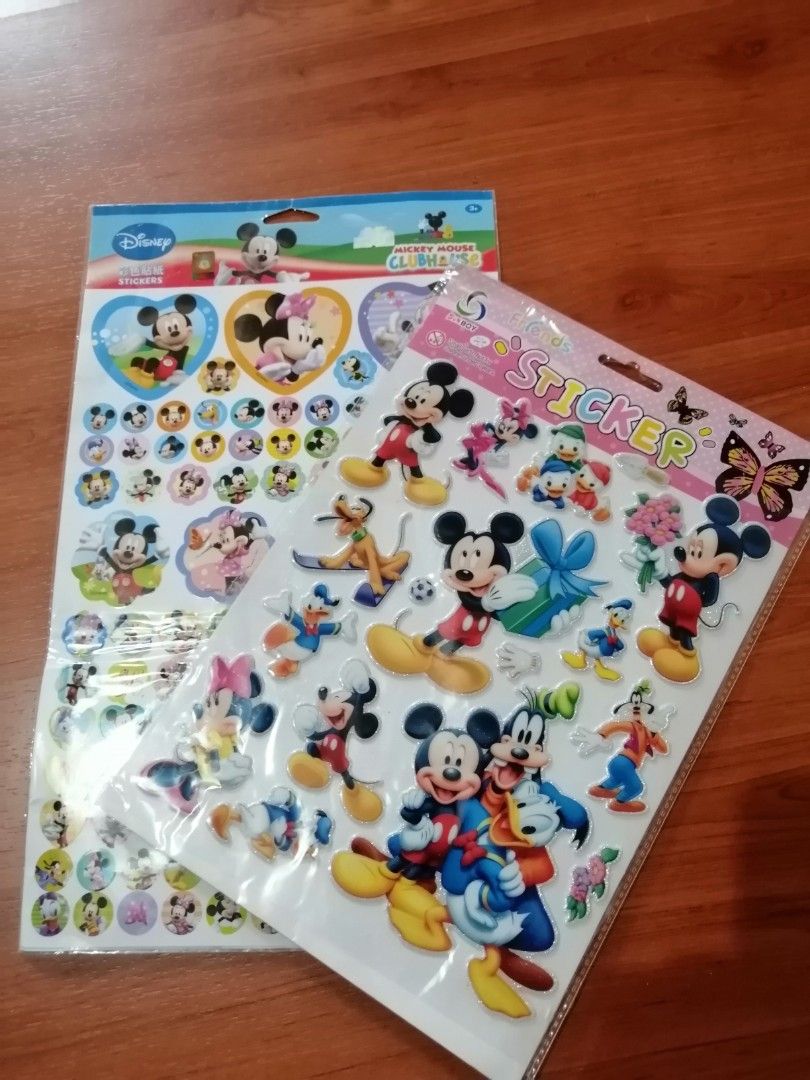 Disney sticker set, Hobbies & Toys, Stationary & Craft, Craft Supplies ...