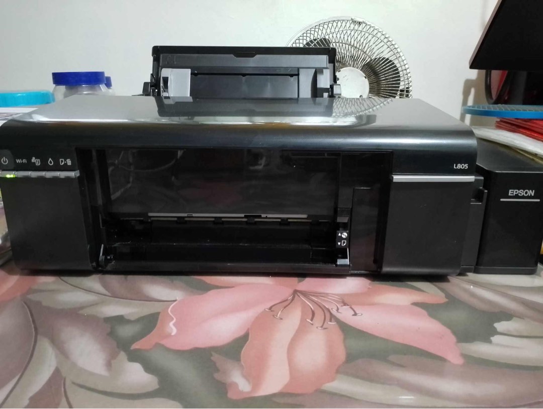 DTF A4 Printer - Epson L805 & Cuyi Heat Press A4 (15”x15”), Computers & Tech, Printers, Scanners ...