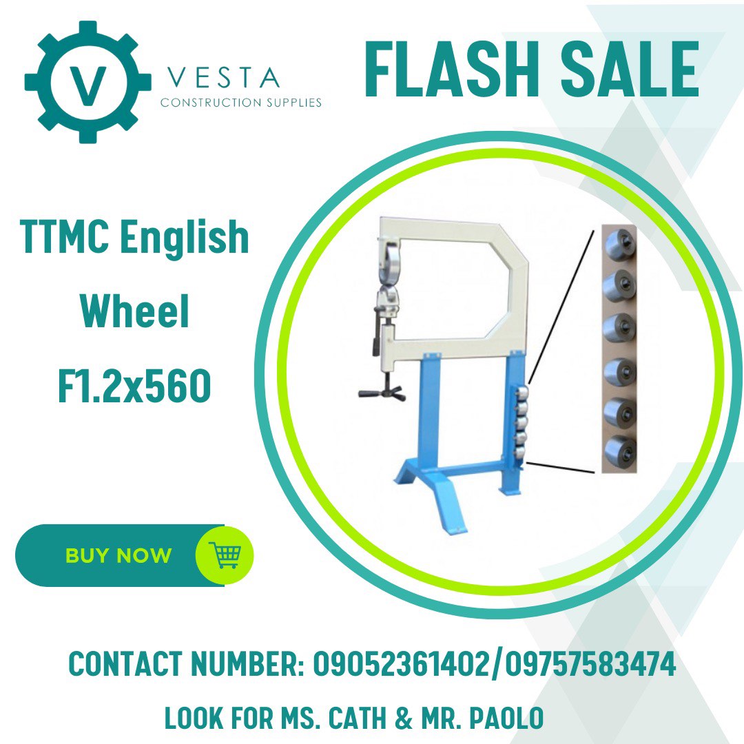 English wheel, Commercial & Industrial, Industrial Equipment on Carousell