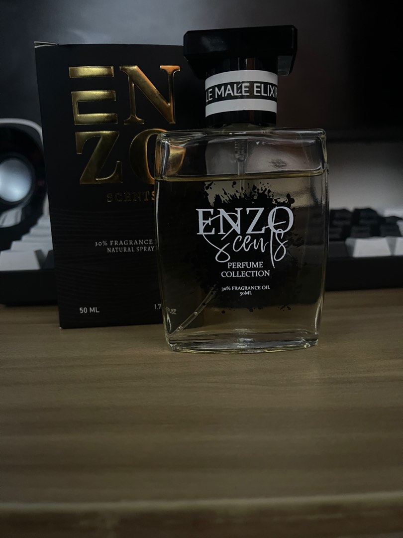Enzo Scents Le Male Elixir Partial (old bottle), Beauty & Personal Care, Fragrance & Deodorants ...