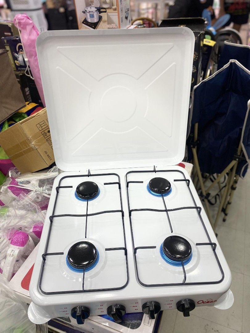 EUROPEAN 4 BURNER GAS STOVE, TV & Home Appliances, Kitchen Appliances ...