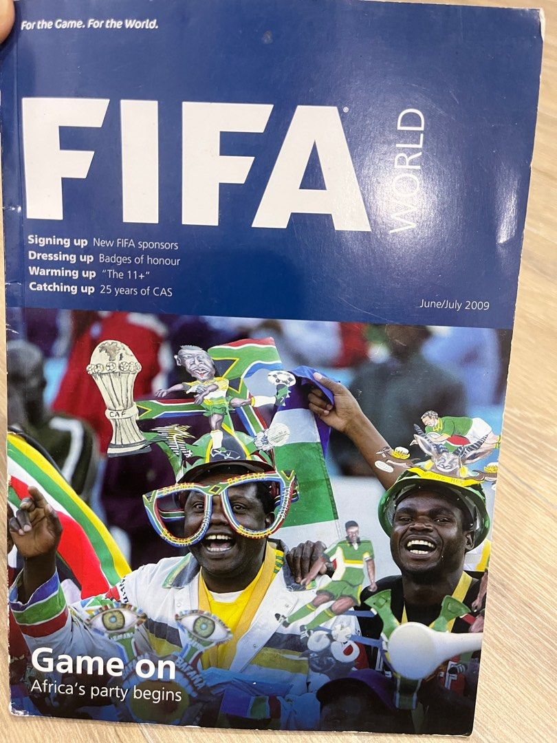 FIFA Magazine June/July 2009, Hobbies & Toys, Books & Magazines ...