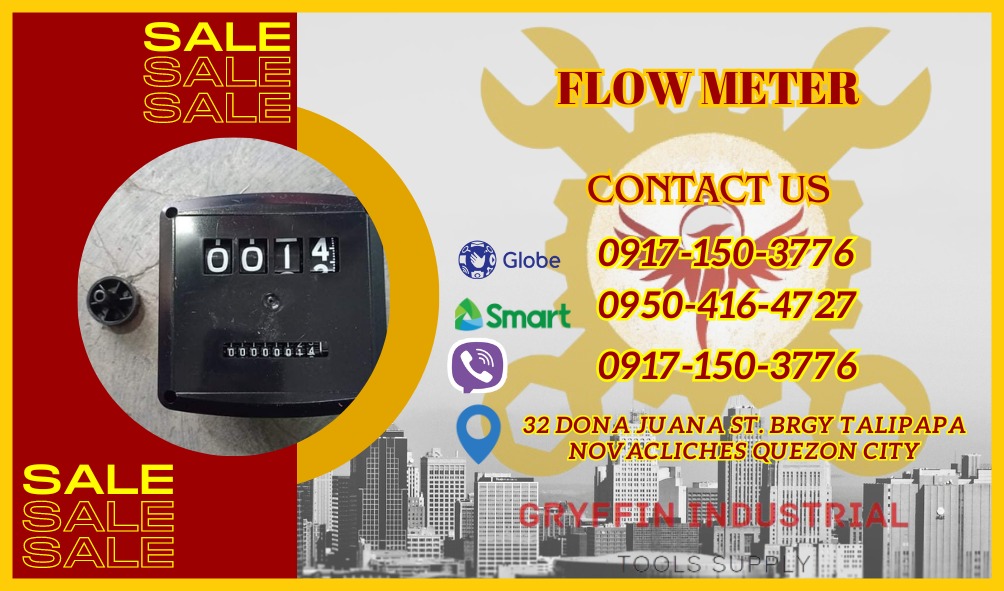 FLOW METER, Commercial & Industrial, Industrial Equipment on Carousell