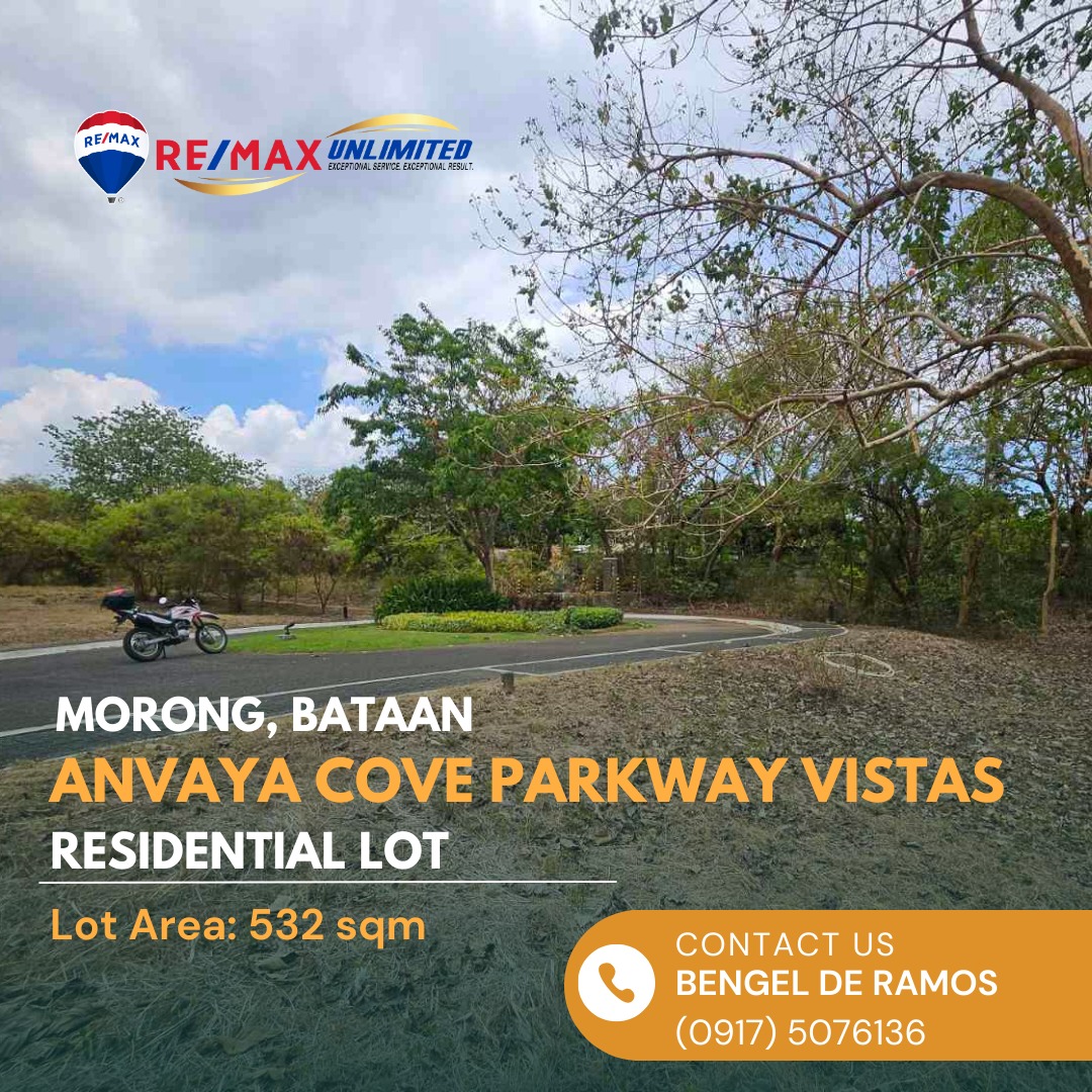 FOR SALE | Residential Lot at Anvaya Cove Parkway Vistas, Morong Bataan ...