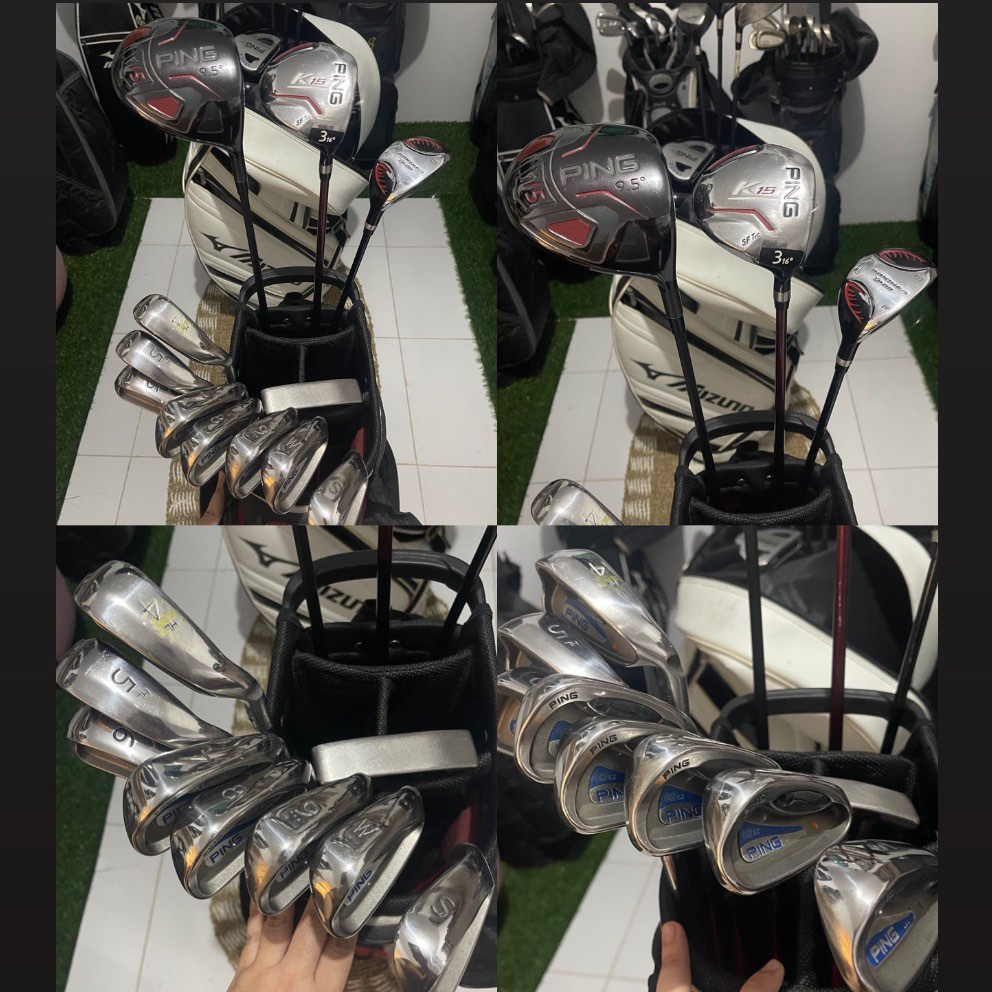 Fullset stick golf PING original 100% like new n very good condition ...