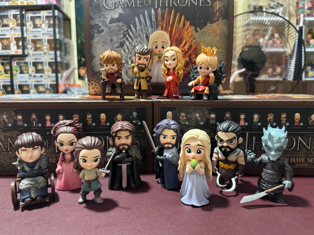 Game of Thrones Popmart Complete Set of 12, Hobbies & Toys, Toys ...