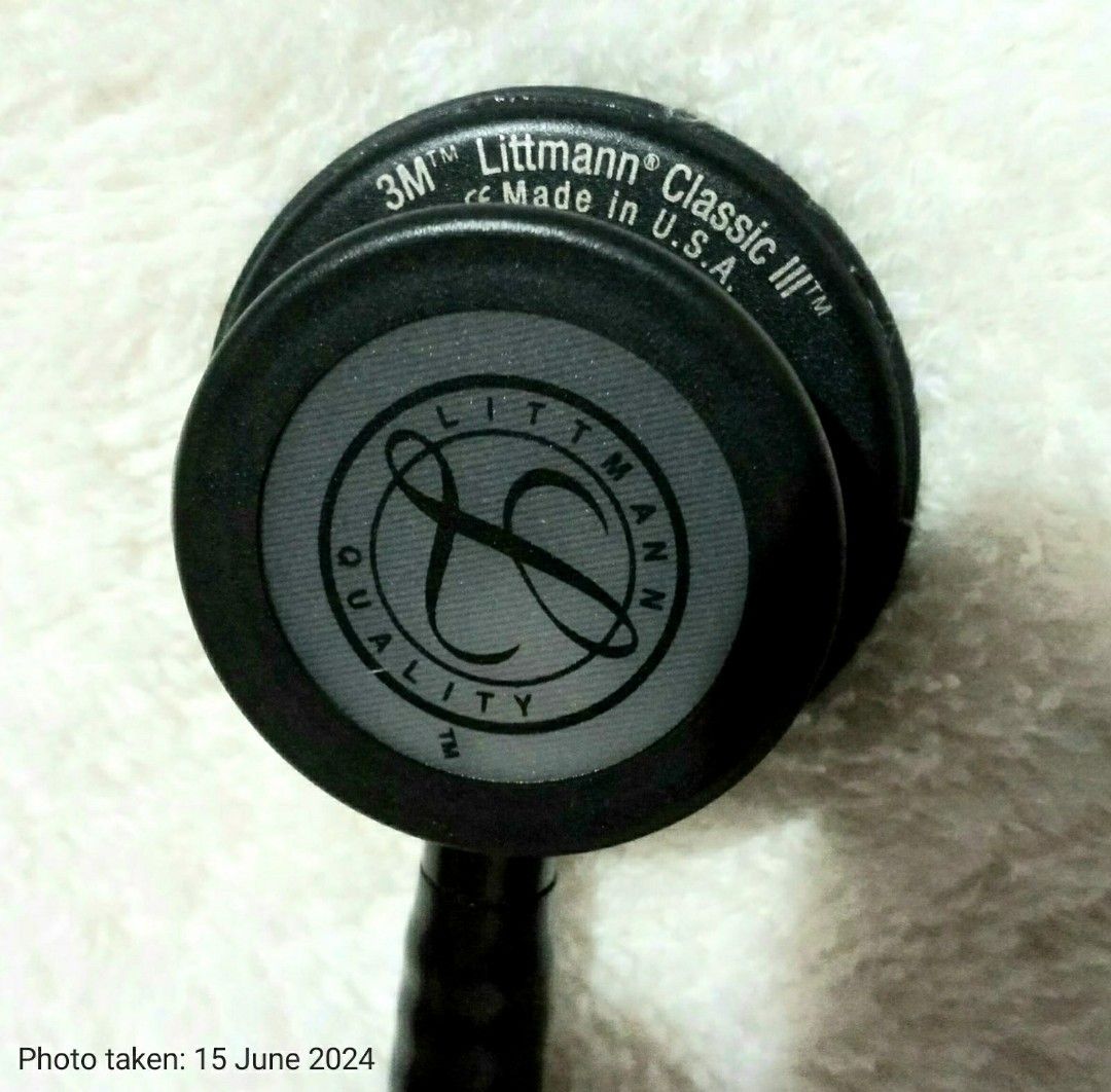 Genuine 3M Littmann Classic III "Black Special Edition" 5803 ...