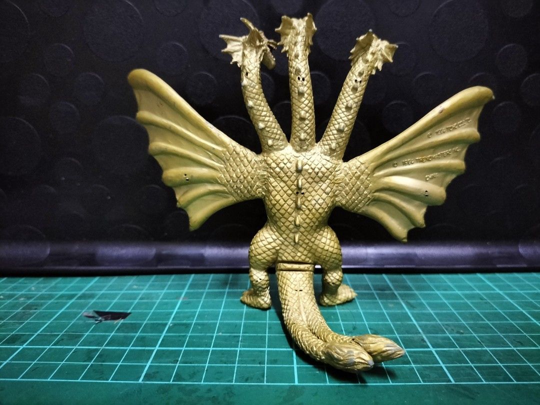 Vintage 1994 Godzilla King of Monsters-King Ghidorah Bendable Figure ...
