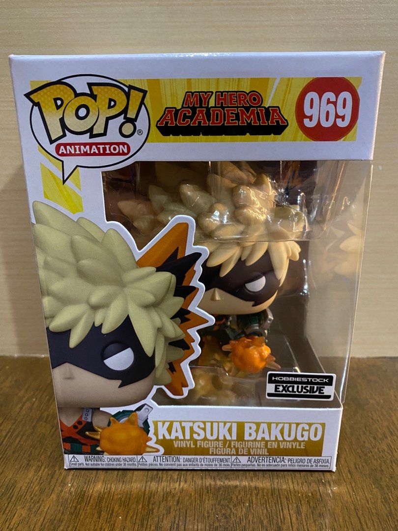 Katsuki Bakugo Funko POP!, Hobbies & Toys, Toys & Games on Carousell