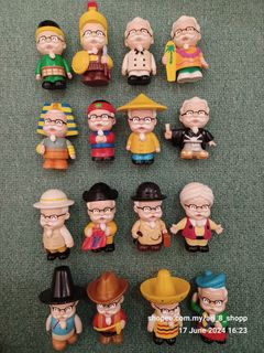 KFC Colonel Sanders around the world figures [1999] complete sets with ...