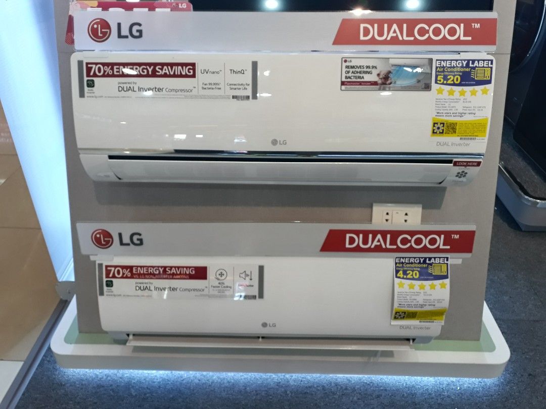 LG Smart Dual Inverter Split Type Aircon with FREE installation 1hp 1 ...