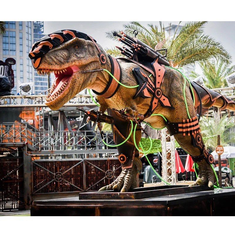 Life Size T-Rex Animatronic Dinosaur Robotic Robot Realistic Replica ...