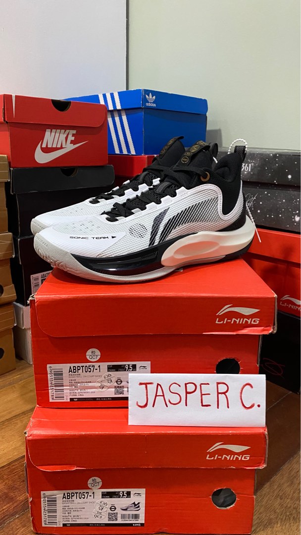 Li-Ning Sonic 11 Team “Panda”, Men's Fashion, Footwear, Sneakers on ...