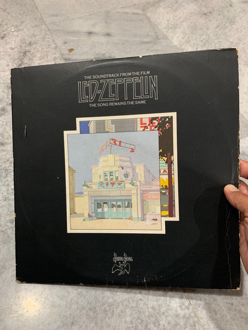 Lp led zeppelin (double lp), Hobbies & Toys, Music & Media, Vinyls on ...