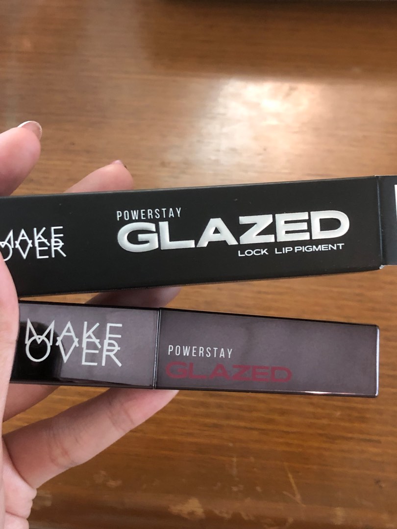 Makeover lip glazed shade pompous 2.0, Kesehatan & Kecantikan, Rias ...