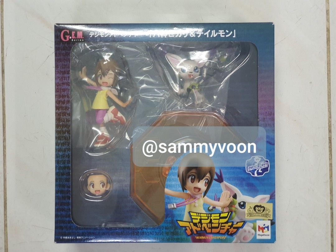 Megahouse G.E.M. Series Digimon Adventure Hikari Yagami and Tailmon ...