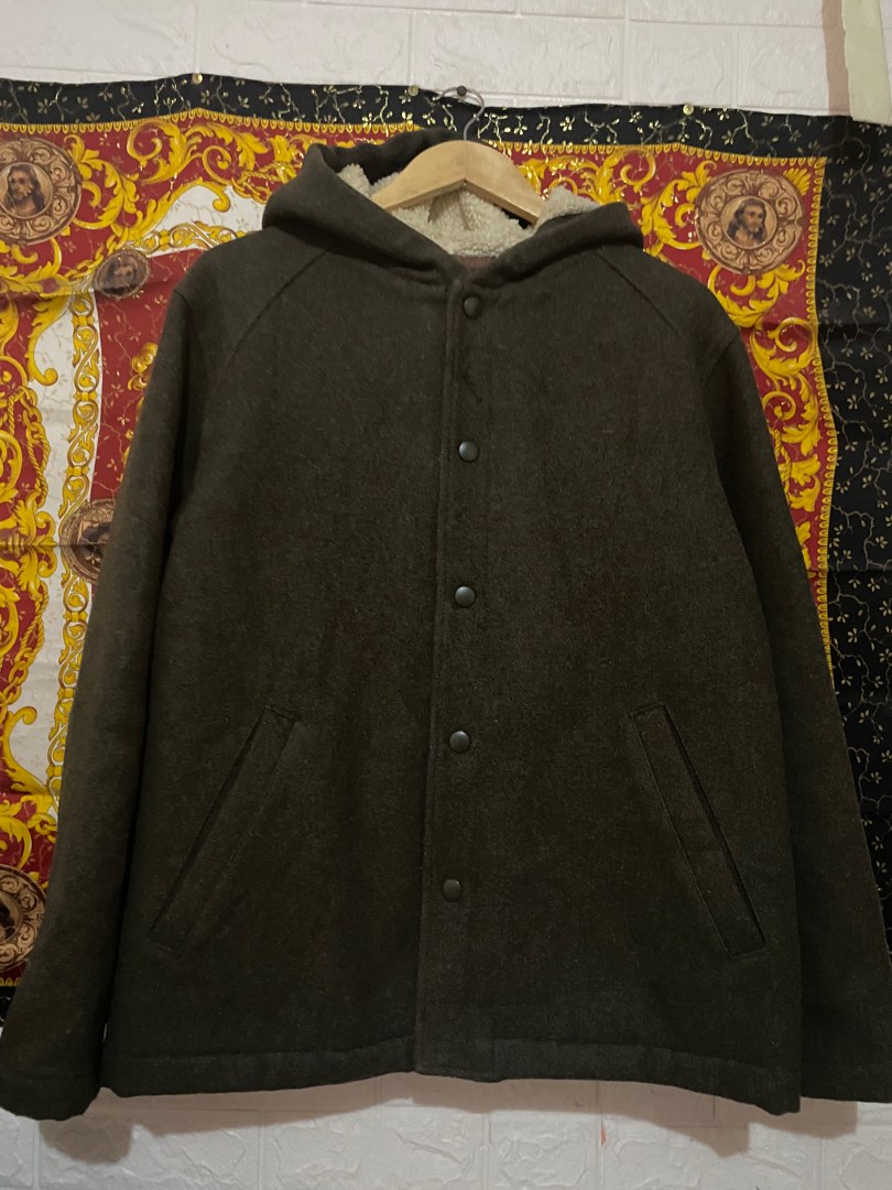 Motive "One Gram" japan wool/sherpa jacket, Men's Fashion, Coats ...