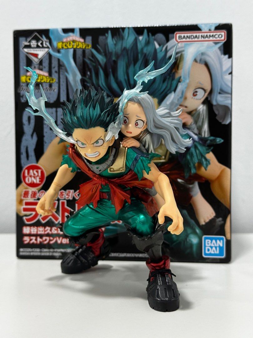 My Hero Academia Bright Future Ichiban Kuji Last One Prize Deku Midoriya Izuku & Eri Metallic ...