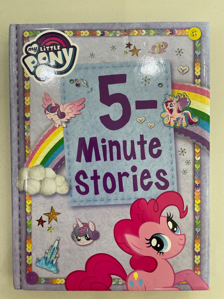 My Little Pony 5 Minute Stories Story Book for Kids, Hobbies & Toys ...