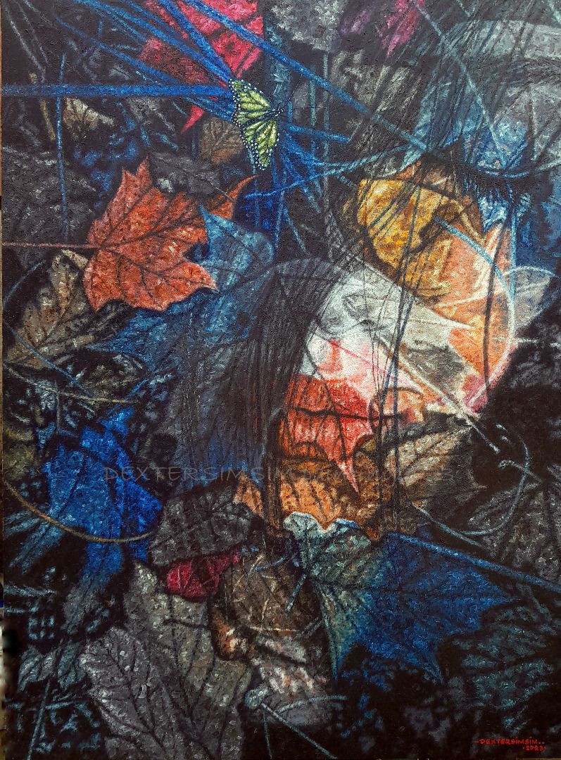 Natures Veil 1 - Dexter Simsim, Hobbies & Toys, Stationary & Craft, Art & Prints on Carousell