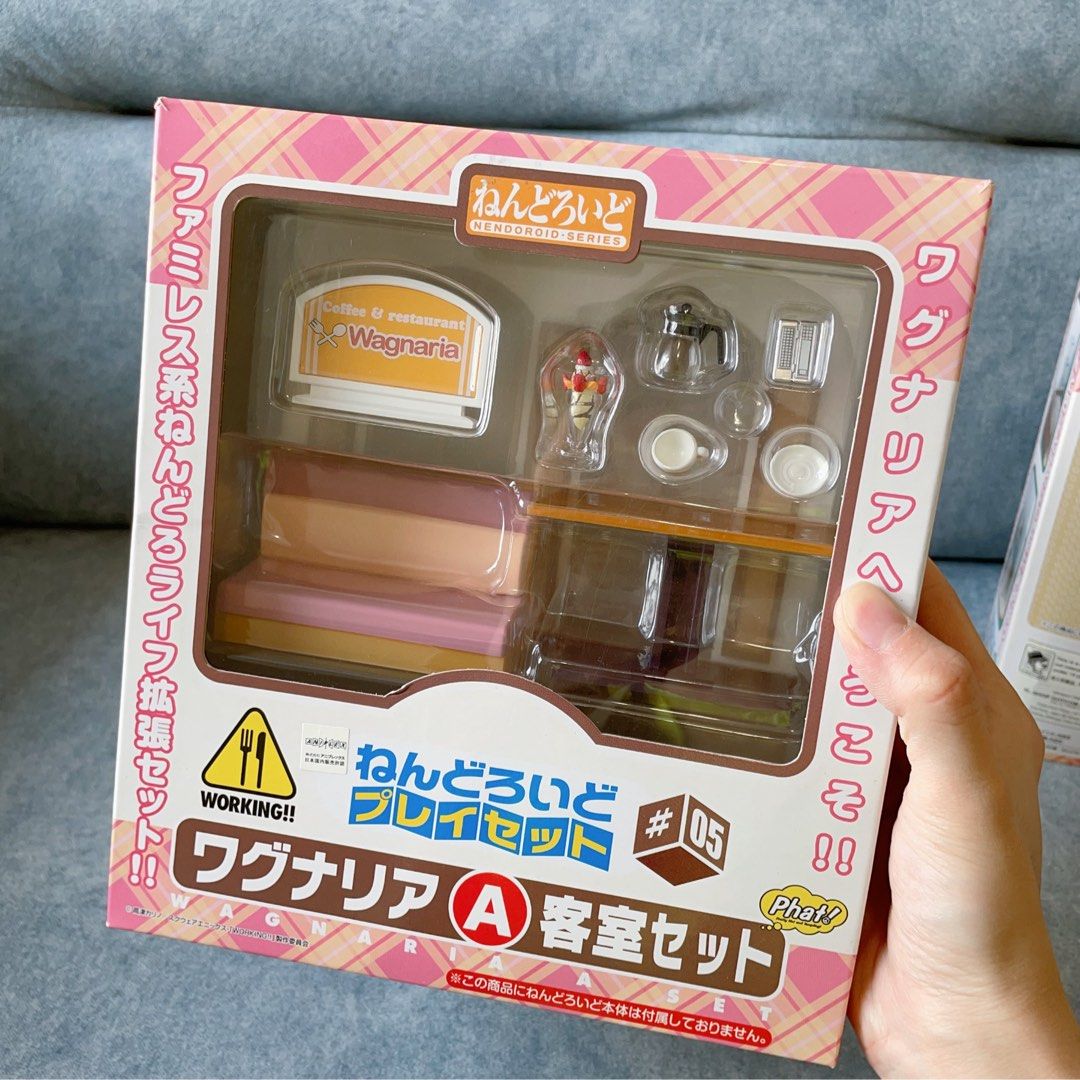 Nendoroid Playset #5 Wagnaria A Customer Seating + Wagnaria B Kitchen ...
