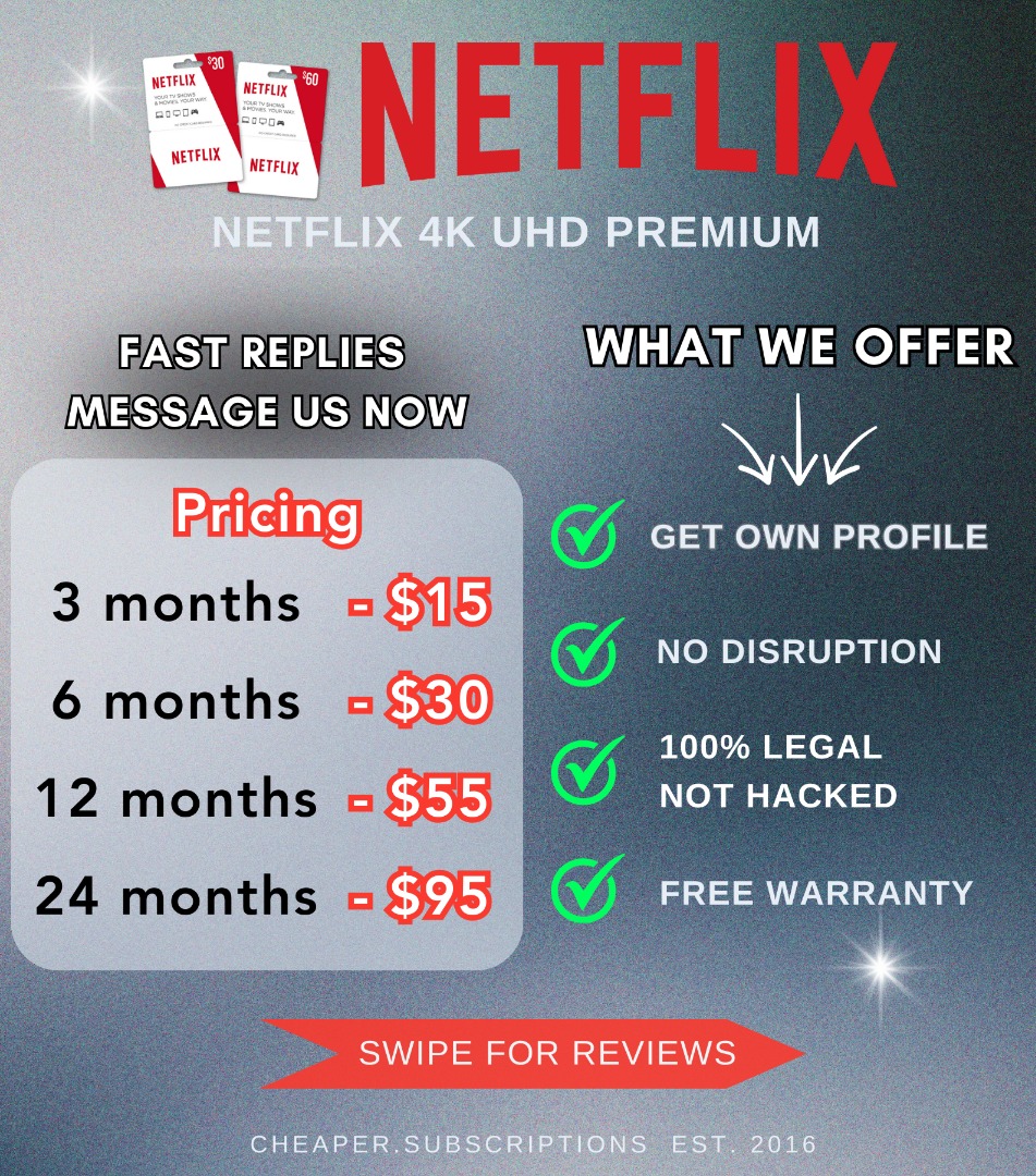 Netflix Premium Giftcard, Video Gaming, Gaming Accessories, Game Gift ...