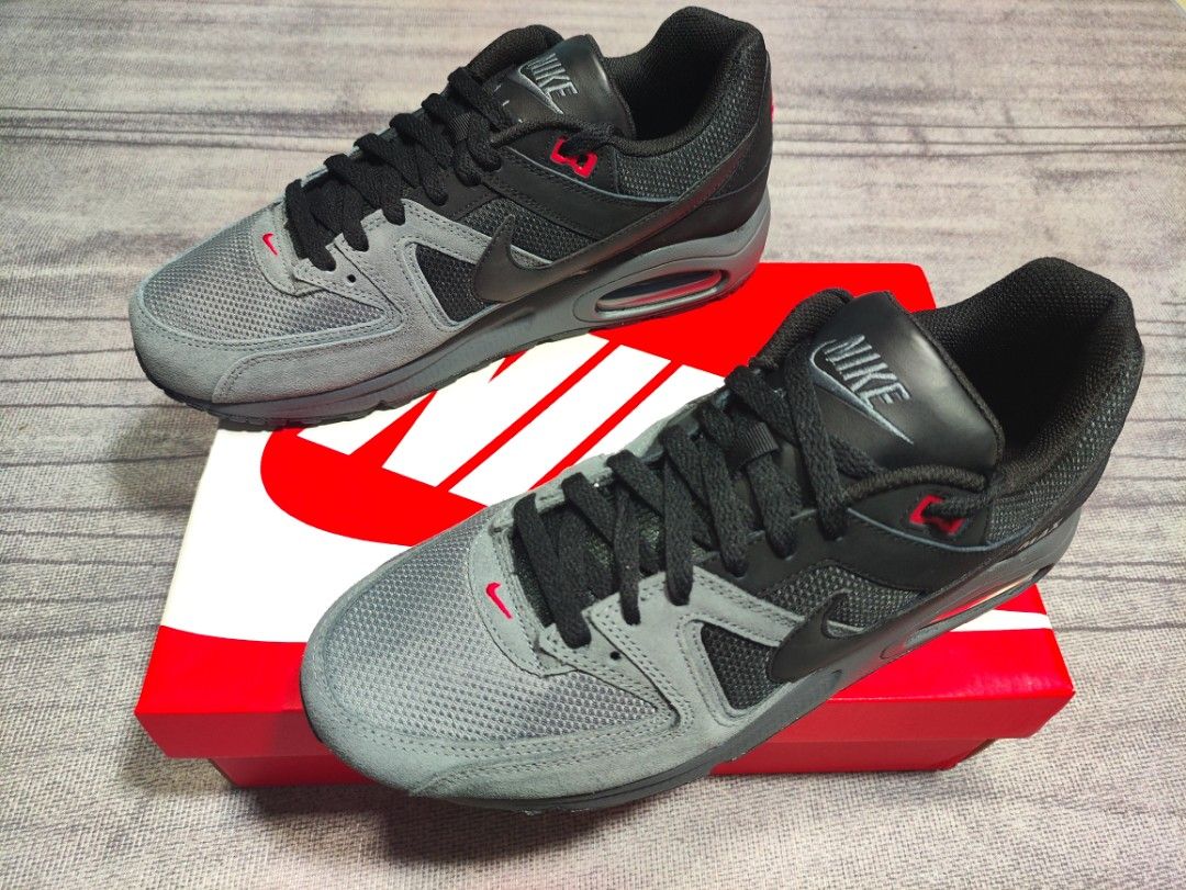 Nike Air Max Command 'Black Dark Grey Gym Red' 629993-024, Men's ...