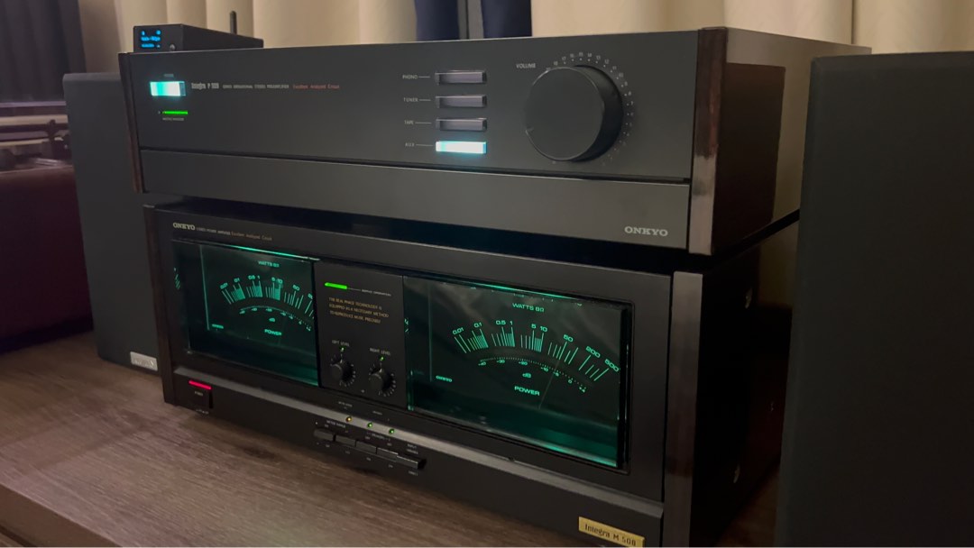 Onkyo Power M508 and Pre Amplifier P309, Audio, Soundbars, Speakers ...
