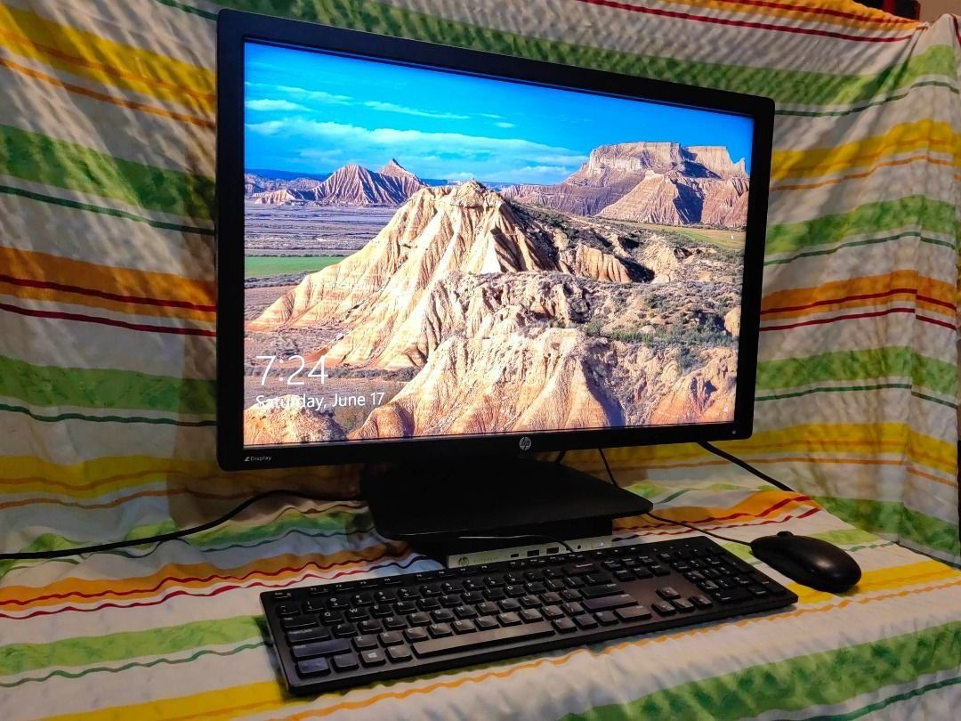 PC Set Computer Desktop HP Elitedesk 800 G3 SFF Core i5 6th Gen DDR4 2 ...