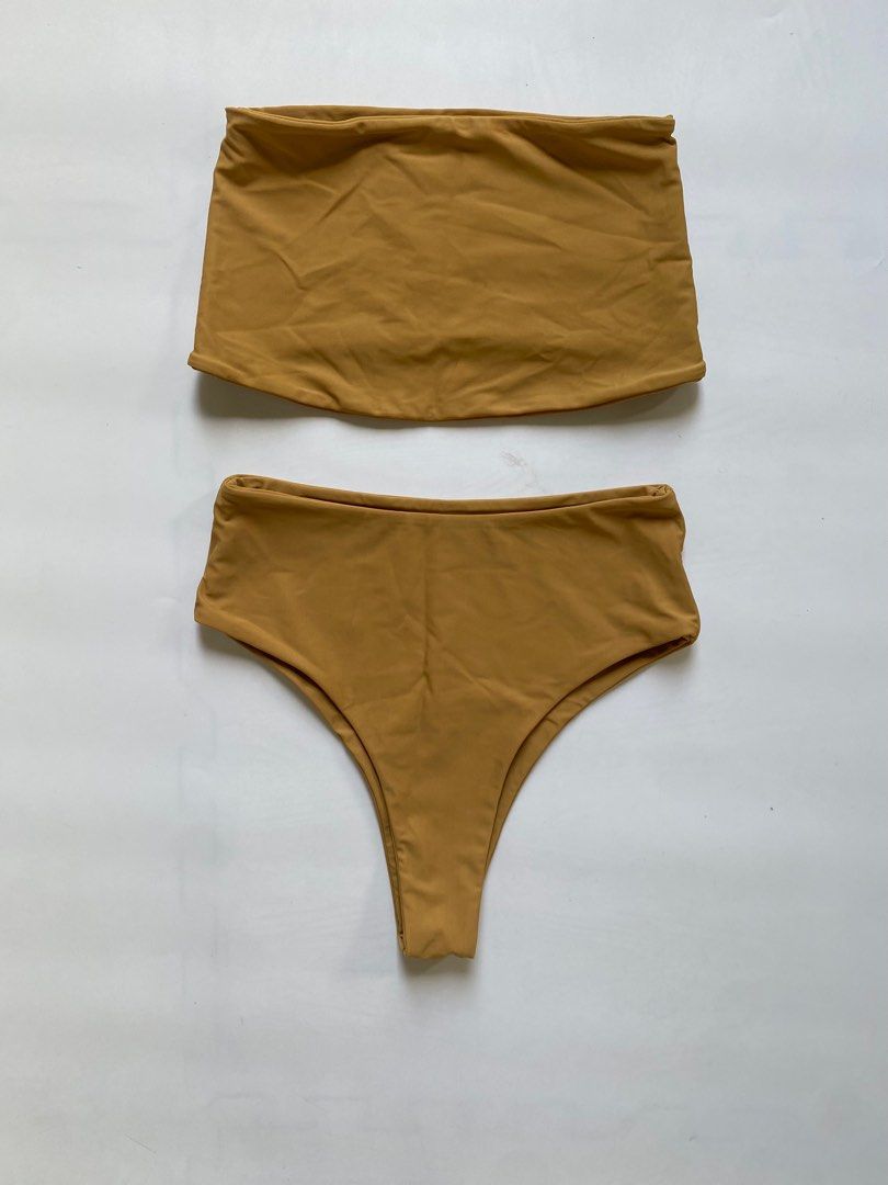 Pepper Swim bandeau top and bikini, Women's Fashion, Swimwear, Bikinis ...