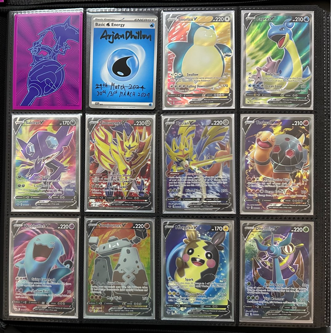 Pokemon TCG V Vmax Vstar 99.5% Completed Set!, Hobbies & Toys, Toys ...