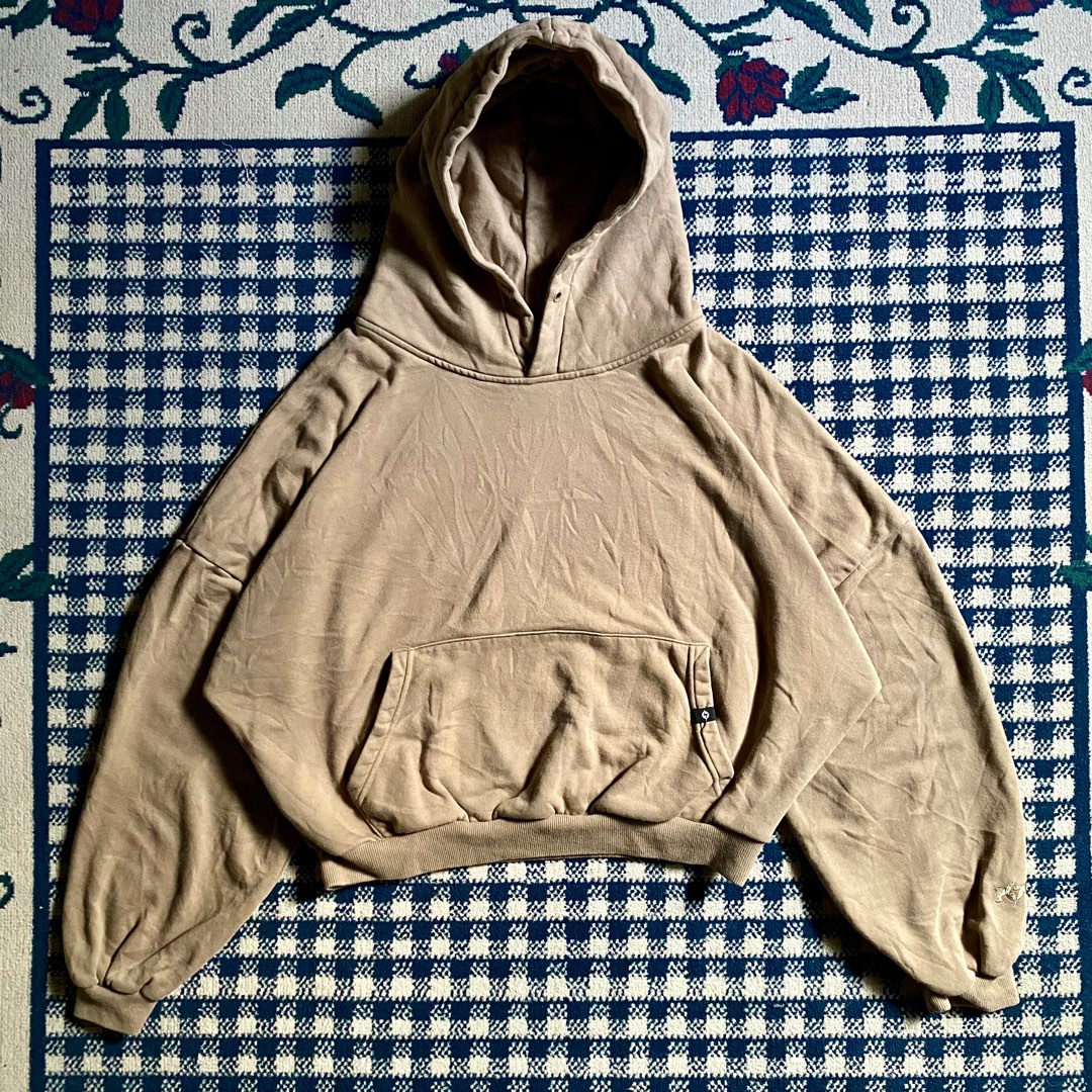 Popflex Cropped Oversized Hoodie, Men's Fashion, Tops & Sets, Hoodies ...