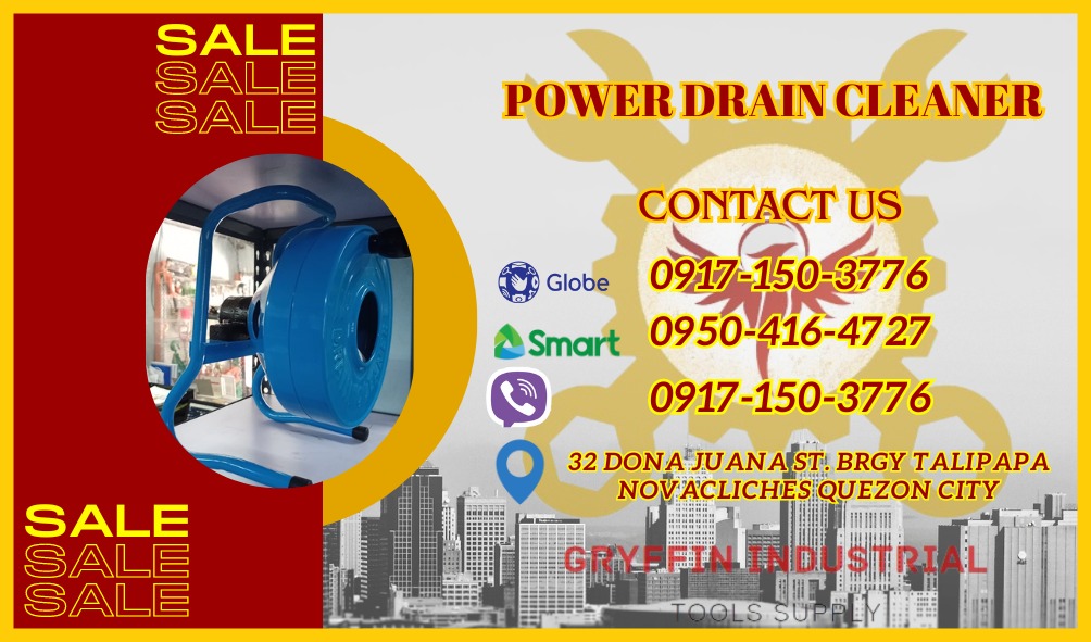 POWER DRAIN CLEANER, Commercial & Industrial, Industrial Equipment on ...