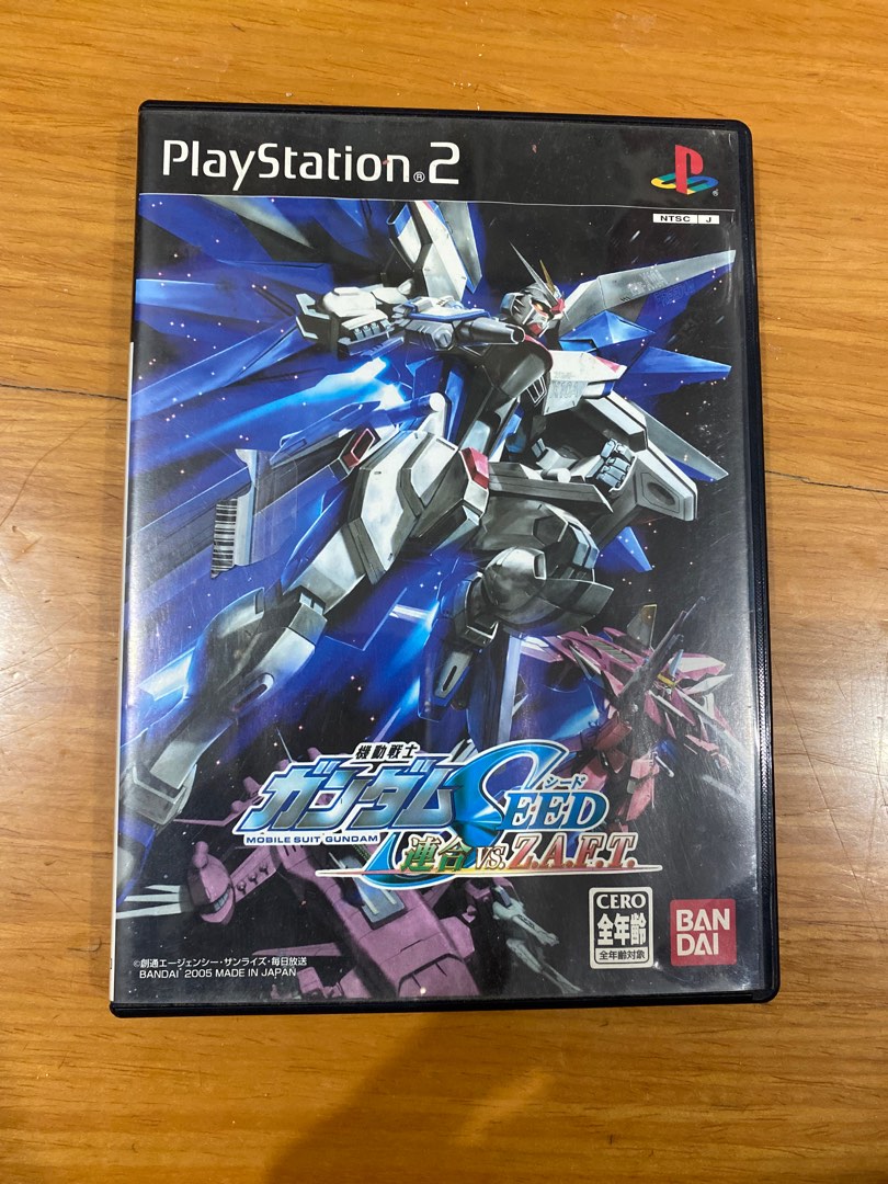 PS2 Game Gundam seed 正版 街機 絕版, 電子遊戲, 電子遊戲, PlayStation - Carousell