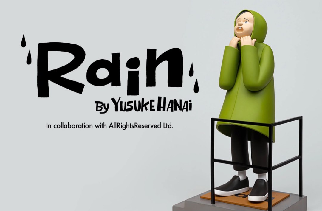 Rare Yusuke Hanai Rain 2021, Limited edition of 500, Hobbies & Toys, Toys & Games on Carousell